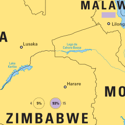 Africa Telecommunications Map 2022
