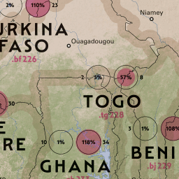 Africa Telecommunications Map 2024