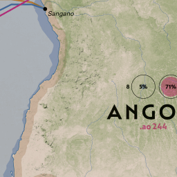 Africa Telecommunications Map 2024