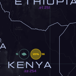 Africa Telecommunications Map 2024