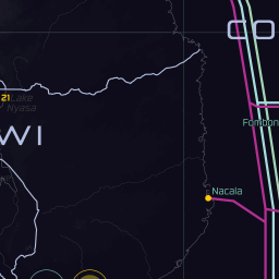 Africa Telecommunications Map 2024