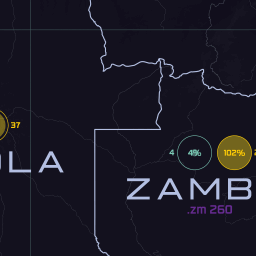 Africa Telecommunications Map 2024